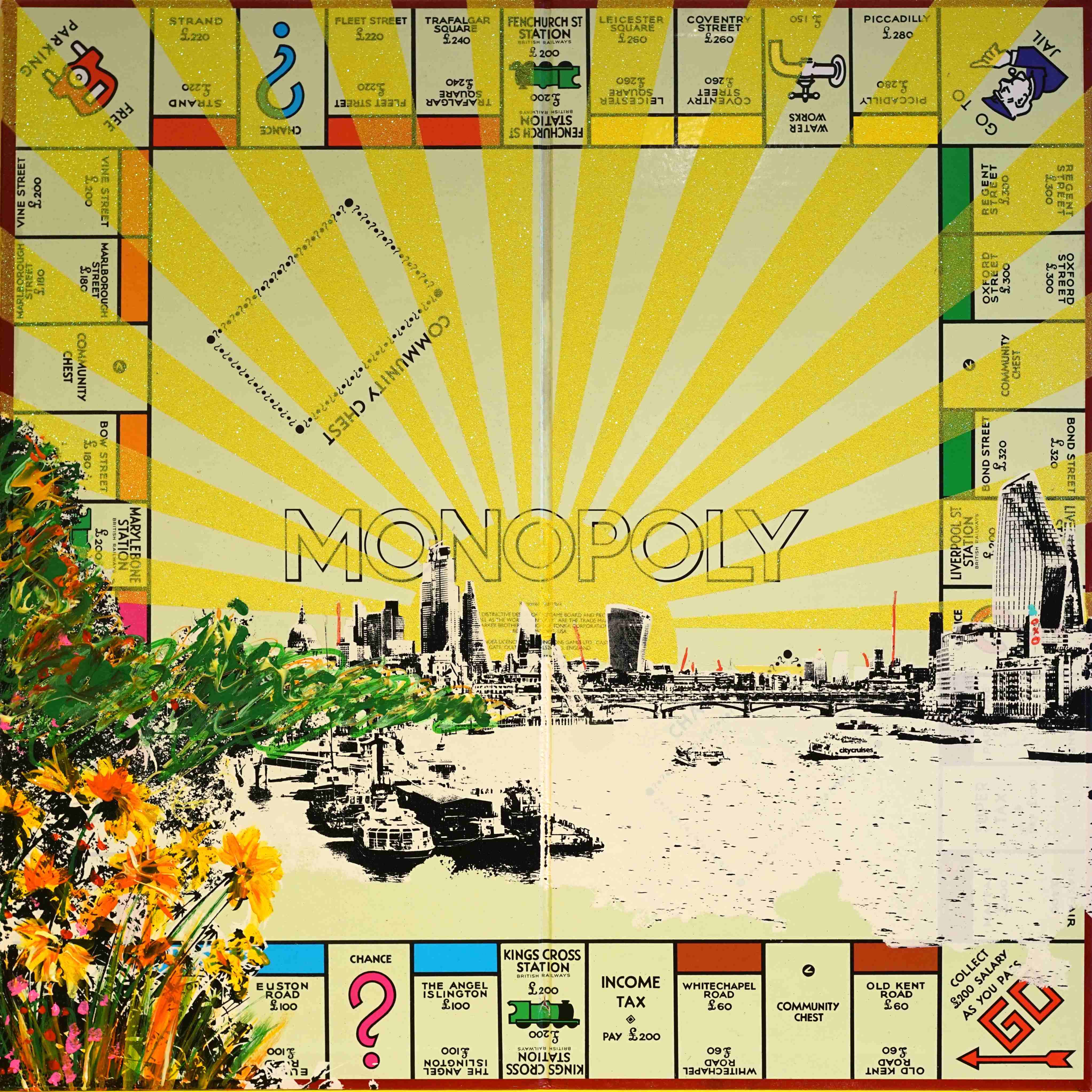 MEET ME AT BLACKFRiARS: MONOPOLY BOARD – EDiT. Greenwich