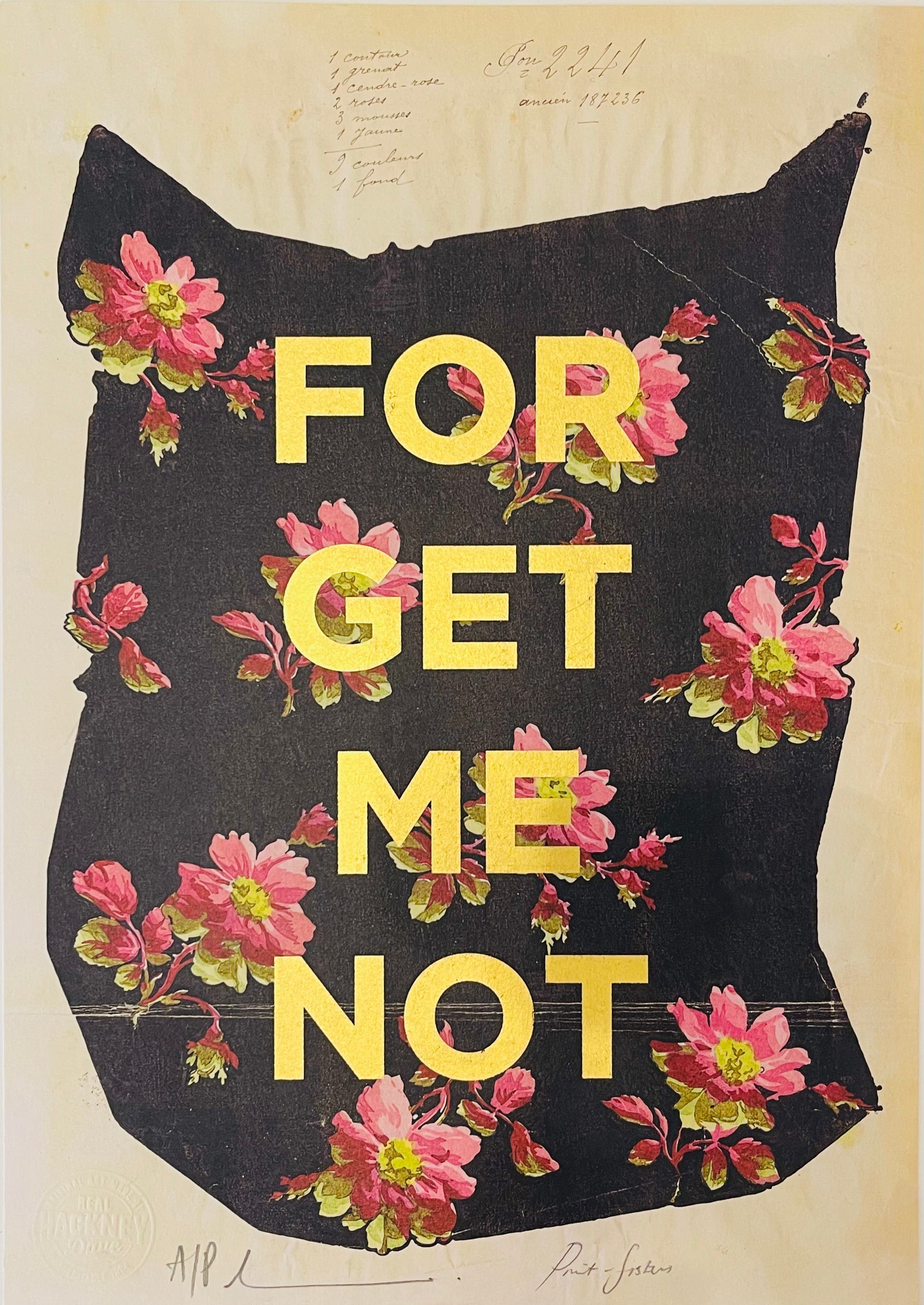 FOR GET ME NOT – EDiT. Greenwich